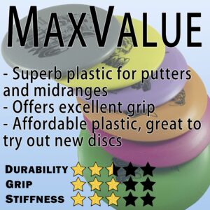 Divergent Discs 6 Disc MaxValue Nuno Putter Pack (Colors Vary)