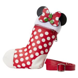 Loungefly Disney Minnie Cosplay Stocking Cross Body Bag