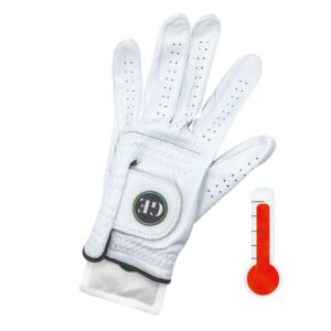 golf express truheat winter golf glove (men's medium, left)