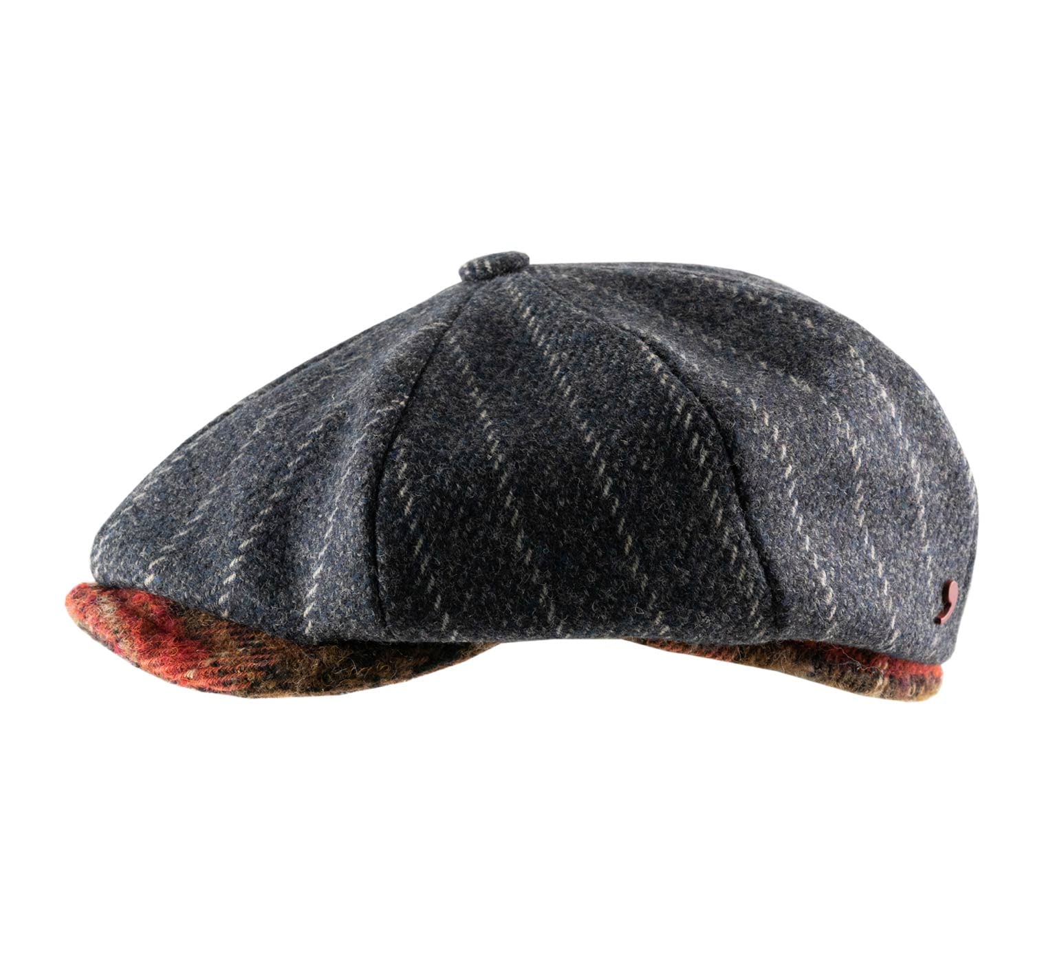 Alfonso D'Este Leonardo Newsboy Cap Size 59 Cm Bleu