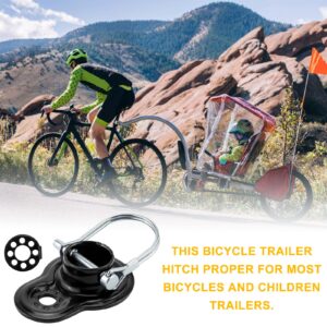 Bike Trailer Coupler Hitch for Children's Trailers,Cargo and Pet Bicycle Trailers Compatible with Instep Bike Trailers Bike Trailer Hitch Connector by Cenipar