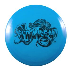 divergent discs | kraken | disc golf fairway driver | maxflex (blue)