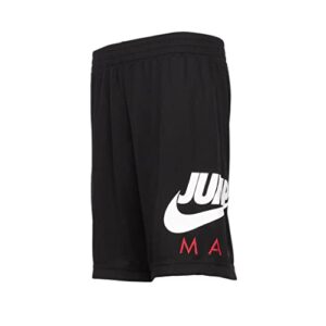 Nike Boy`s Air Jordan Jumpman Classics Shorts, Black/White/Maroon, S