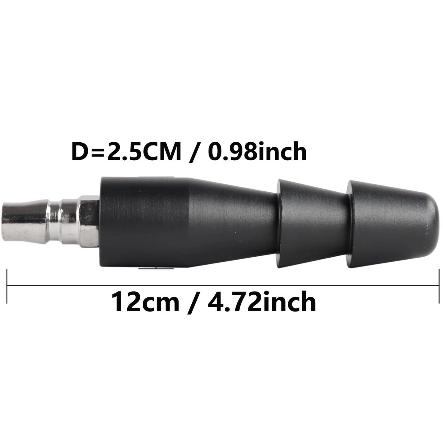 Quick Connector Device Extension Tube Adapter for DIY Fredorch Machine with Vac-U-Lock System Single Super Adapter (Single Vac-U-Lock)