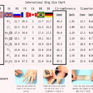 JASXEYO 925 Sliver Promise Ring for Women Cubic Zirconia Engagement Ring CZ Statement Wedding Band Rings for her Size 6-10 (10)