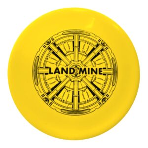 doomsday land mine disc golf putt-and-approach disc (yellow)