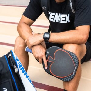 PROKENNEX Black Ace Pro - Pickleball Paddle with Toray 700 Carbon Fiber Face - Comfort Pro Grip - USAPA Approved