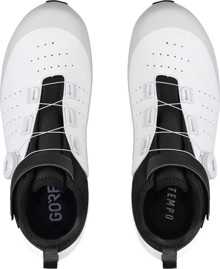 Fizik Road Cycling Winter Shoes Tempo Artica R5 GTX Gore-Tex - White/Black - 42 - (9 US)