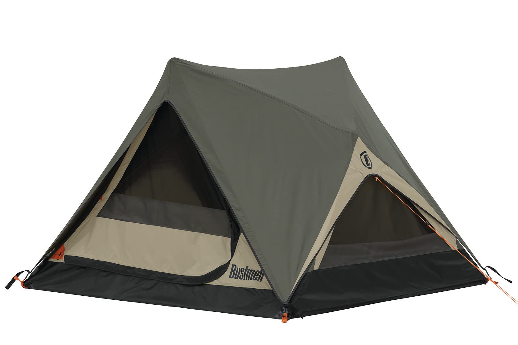 Bushnell Tent | Instant Pop Up 3P / 4P/ 6P / 8P Hub Style Tents | Best Pop Up Tent for Camping, Hiking, Family Camping, Hunting, Fishing, and Basecamp (3 Person)