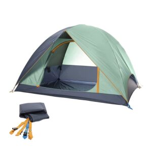 kelty tallboy 4 person tent + tent footprint bundle