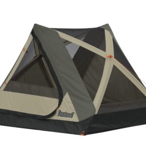 Bushnell Tent | Instant Pop Up 3P / 4P/ 6P / 8P Hub Style Tents | Best Pop Up Tent for Camping, Hiking, Family Camping, Hunting, Fishing, and Basecamp (3 Person)