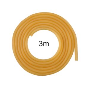 GatherTOOL 3Meter Natural Latex Rubber Tube 6mm X 9mm Surgical Medical Tube Hose Fitness Yoga Accessories