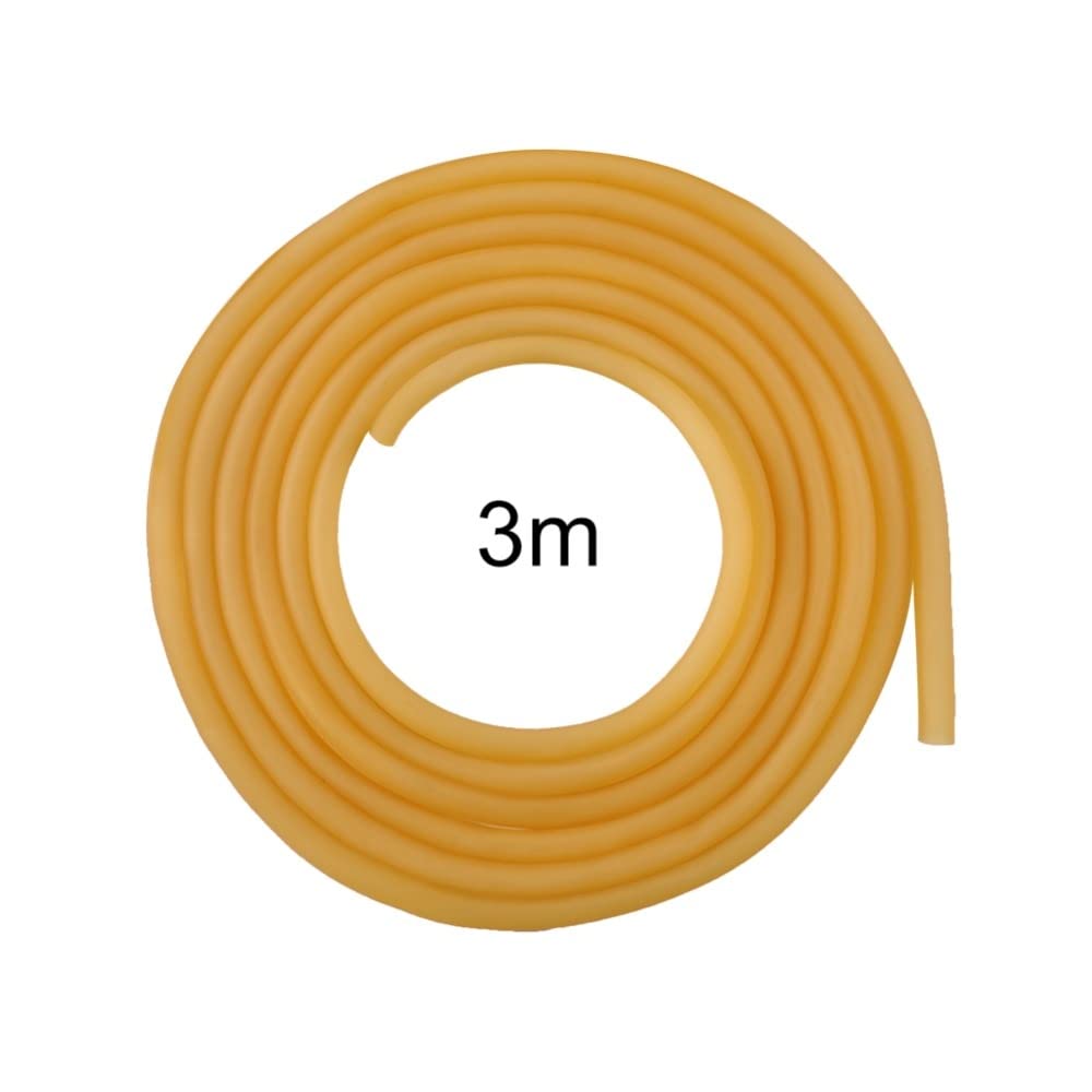 GatherTOOL 3Meter Natural Latex Rubber Tube 6mm X 9mm Surgical Medical Tube Hose Fitness Yoga Accessories