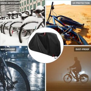 Waterproof Bike Protective Cover Outdoor Bicycle Storage Cloth Dustproof Sheld for Mountain Road Bike