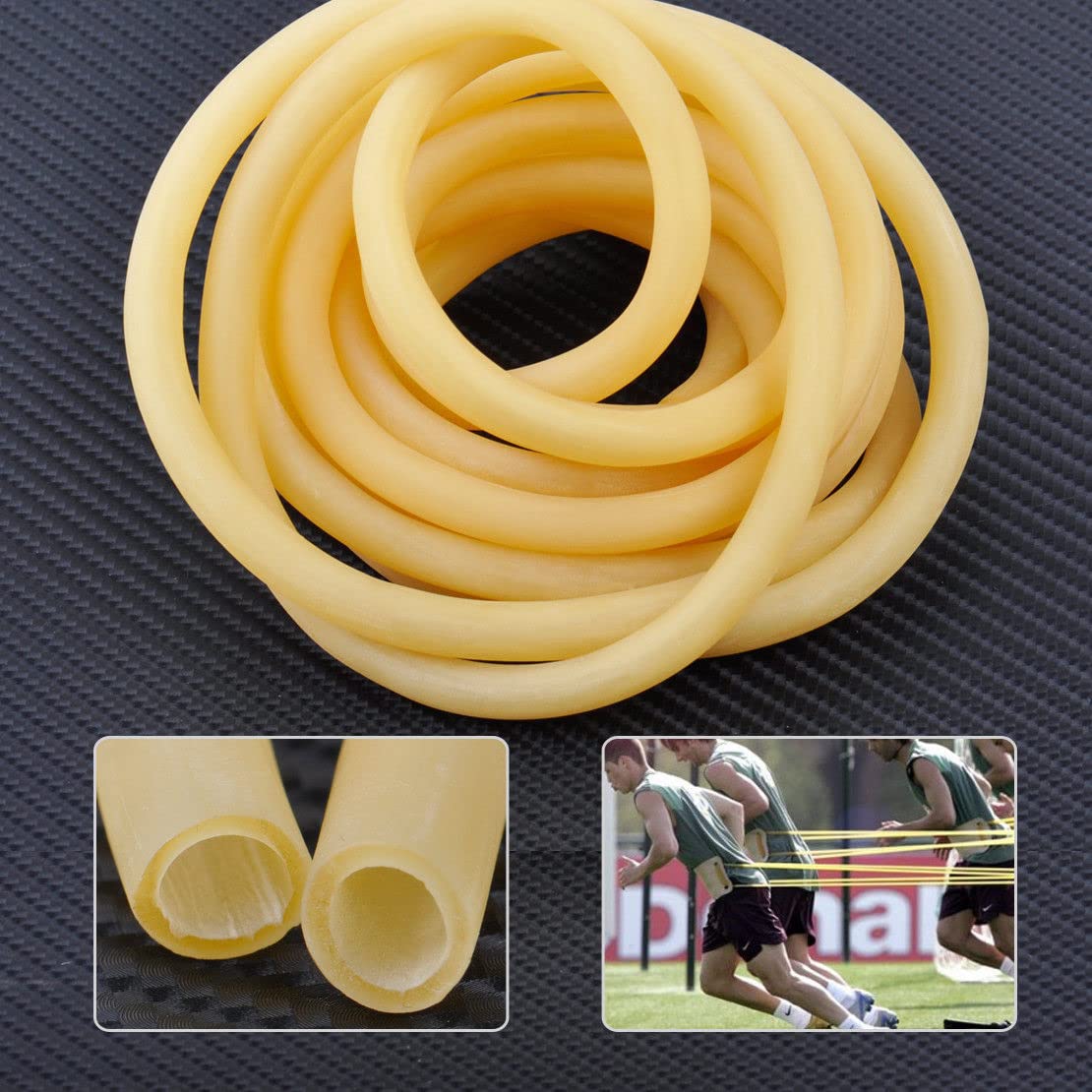 GatherTOOL 3Meter Natural Latex Rubber Tube 6mm X 9mm Surgical Medical Tube Hose Fitness Yoga Accessories