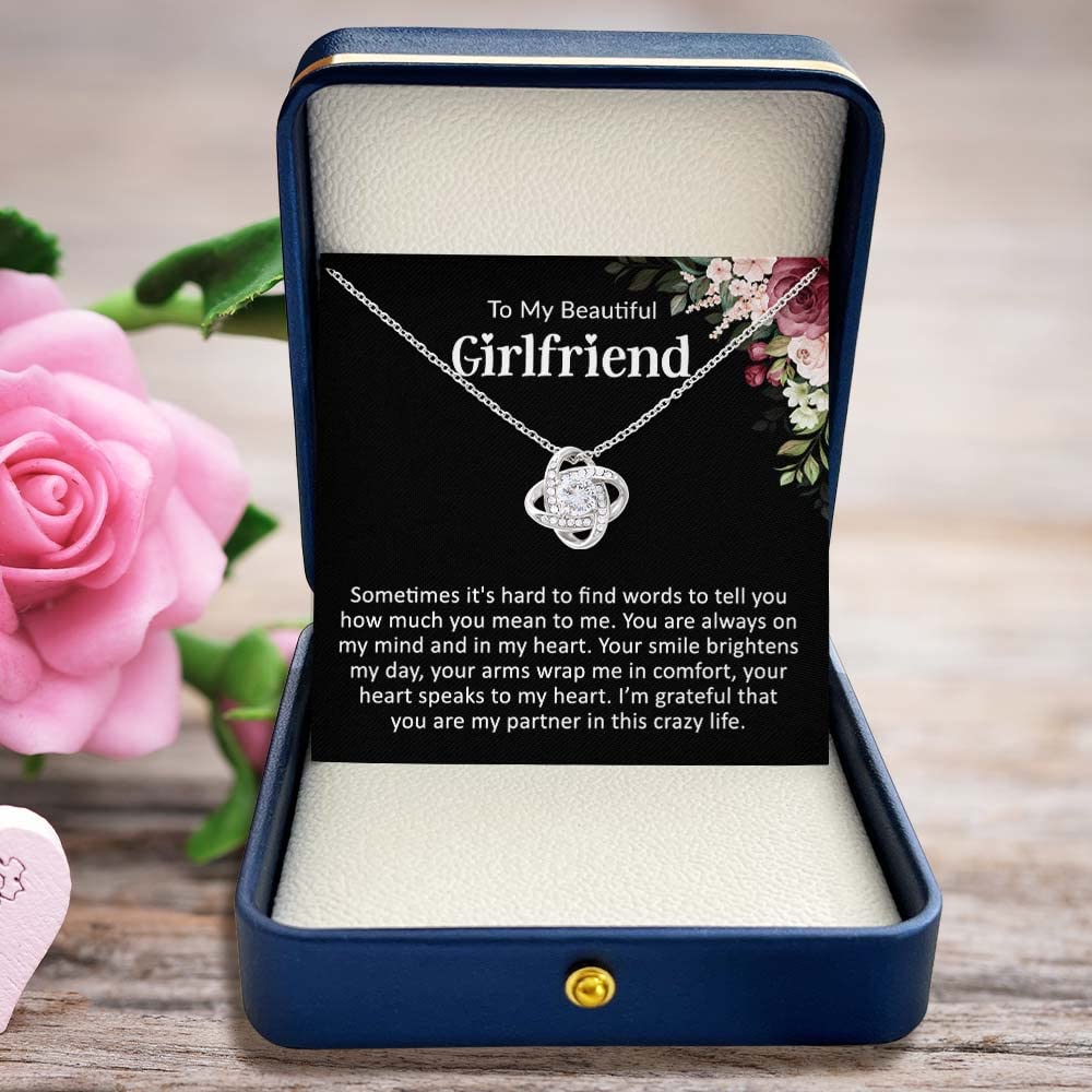 FAITHMONK Girlfriend Necklace Gift Necklace For Fiancée Or To My Future Wife Girlfriend Birthday Gift Ideas Christmas Anniversary (Standard Box, Sometimes)