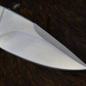 DKONLY-BLADES USA: 6.3" Custom Designed Hand-forged D2 Steel Hunting Blank Blade/Skinner Knife (i1x) (Handle Style: Flower)