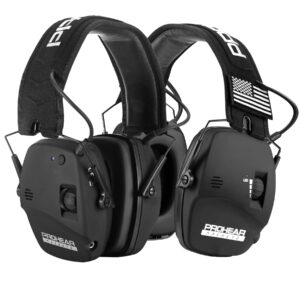 prohear 030 bluetooth 5.0 electronic shooting muffs digital electronic shooting ear protection