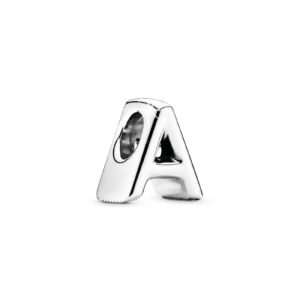 parcom initial charm s925 sterling silver charms for bracelets alphabet a letters bead bracelet for women christmas birthday charm bracelets necklace pendent anklet diy jewelry