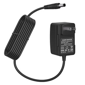 auspow 12v 1.5a power adapter for yamaha pa130 pa150, 12v 1.5a power supply for yamaha psr ypg ypt dgx dd ez series keyboard (9.8 ft long cord)