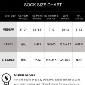 SITOISBE No Show Sports Compression Running Socks for Men Women Circulation 4-pairs, Low Cut Cushioned Socks Moisture Wicking Arch Support for Planter Faciatis Golf Exercise, Harbor Blue, Medium