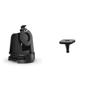 garmin tilt/swivel mount for the striker plus 4/4cv, 010-12439-10 and scotty fishing 0368 scotty fishfinder mount, black, original version bundle