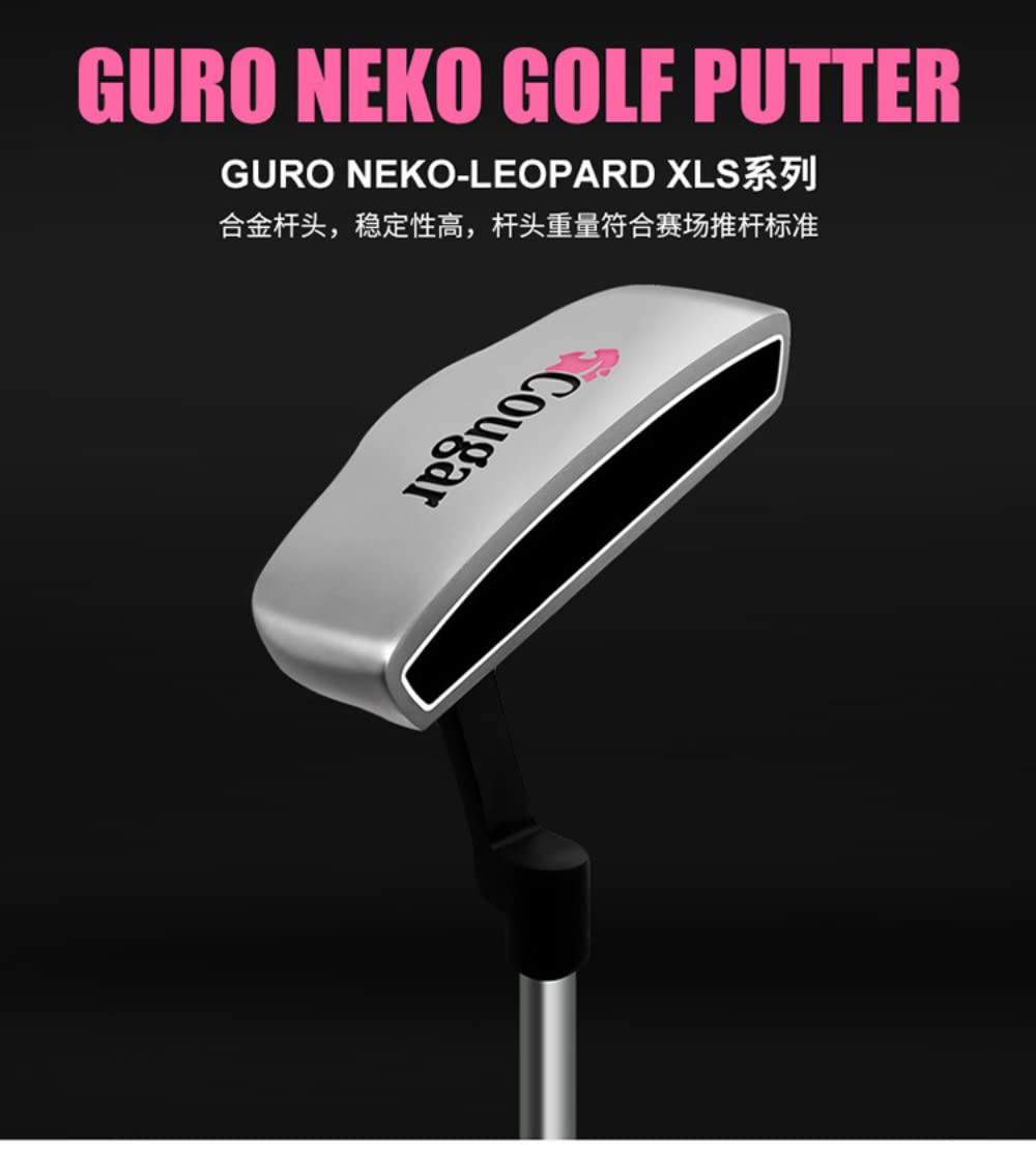 Golf Putter Men Women Ultralight Practice Golf Clubs Right Handed Golf Training Aid Steel Golf Blade Putters (for Women)