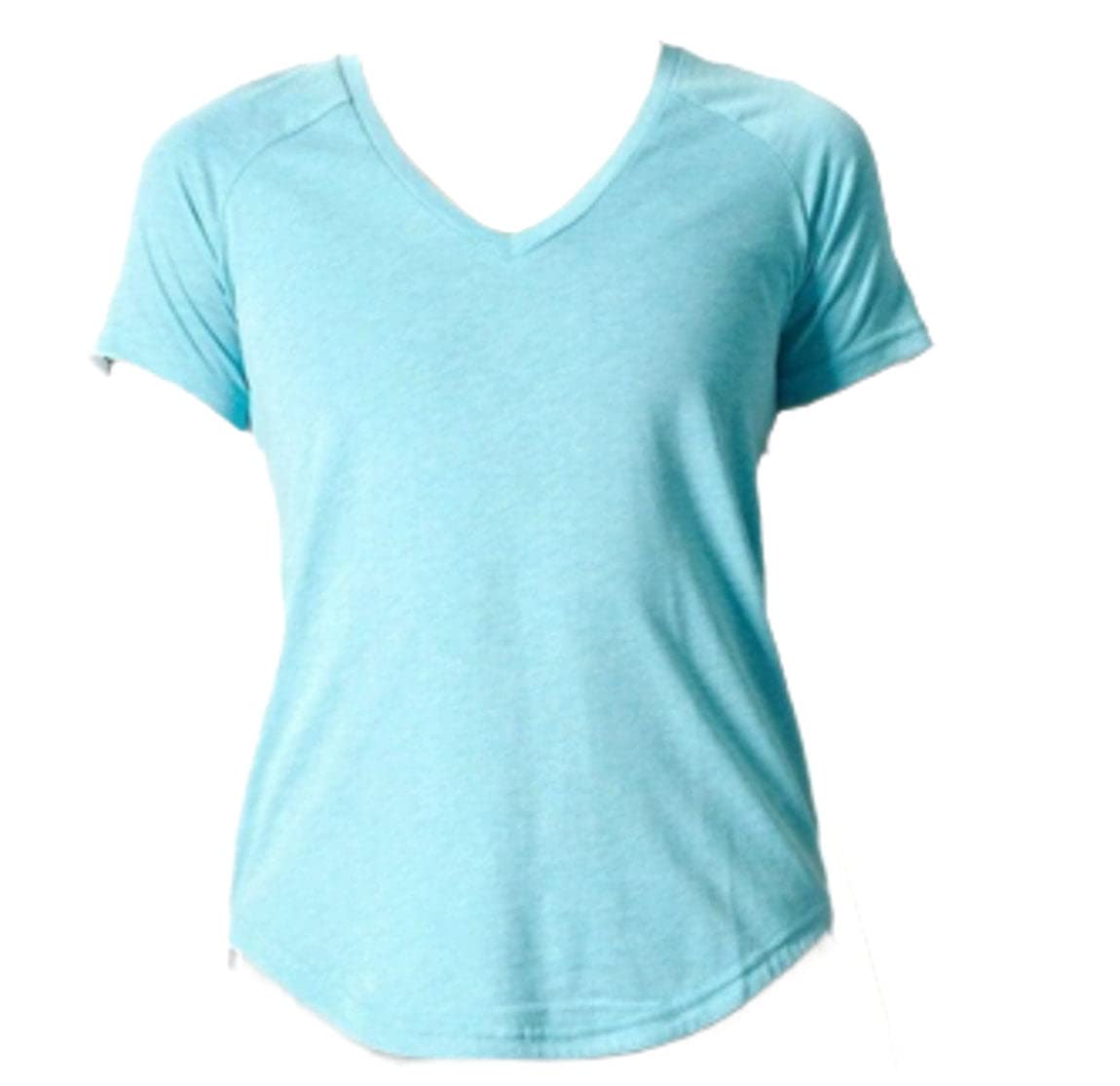 adidas Womens Quick Fit Deep V-Neck T-Shirt,Eneaqu,Medium