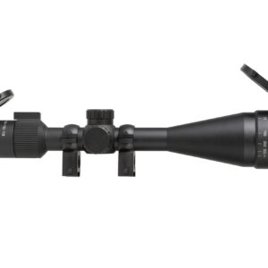 Monstrum Guardian 6-18x50 AO Rifle Scope with Parallax Adjustment | Black | Monstrum Rifle Scope Level Bubble | 1 inch Diameter | Bundle