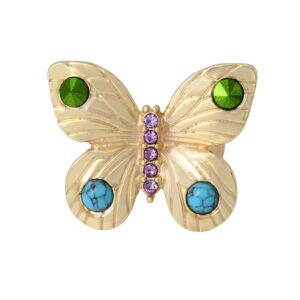 betsey johnson butterfly stretch ring