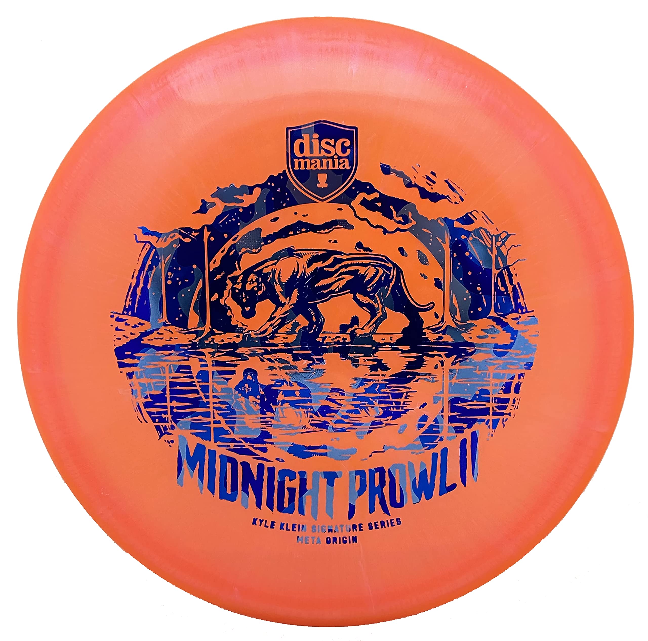 Discmania Midnight Prowl 2 - Kyle Klein Signature Series Meta Origin Disc Golf Mid-Range Disc (Colors Will Vary) (173-176g)