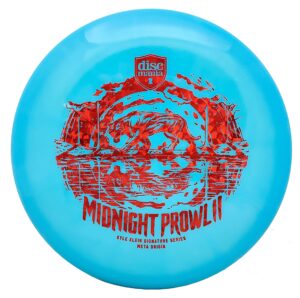 discmania midnight prowl 2 - kyle klein signature series meta origin disc golf mid-range disc (colors will vary) (173-176g)