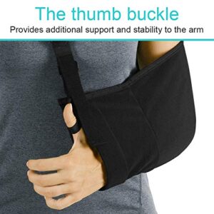 Arm Sling for Shoulder Injury by Support Brace for Women and Men, Wrist and Elbow Surgery with Adjustable Padded Arm Support Straps Postoperation Recovery Belt