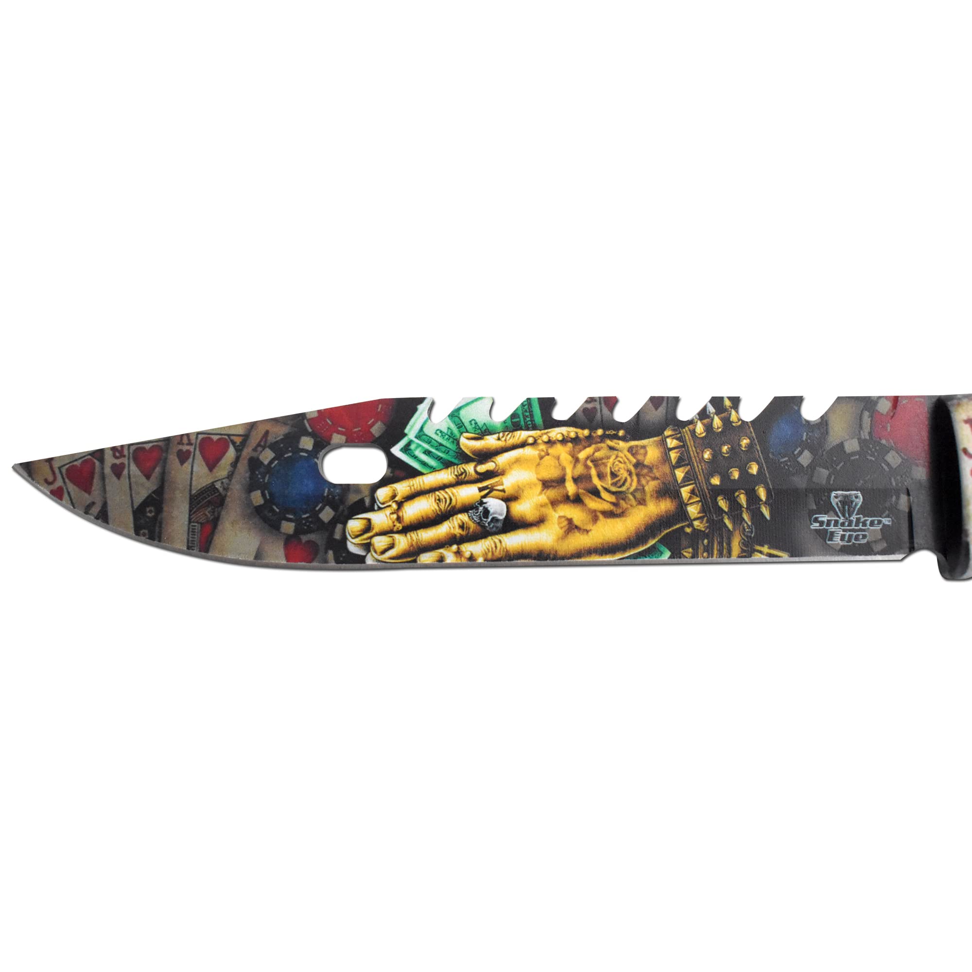 Snake Eye Tactical Full-Tang EDC-Hunting, Outdoor & Camping Knife 13 Inches