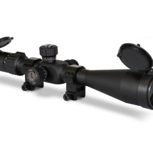 Monstrum G3 6-24x50 FFP Rifle Scope | Rifle Scope Level Bubble | 30 mm Diameter | 44-A Throw Lever | SS-H Scope Sunshade | Bundle