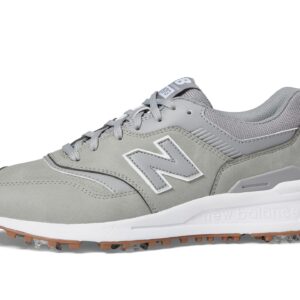 New Balance Mens 997 Golf Shoe, Grey, 10 US