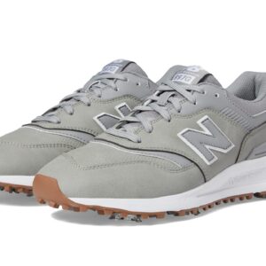 New Balance Mens 997 Golf Shoe, Grey, 10 US