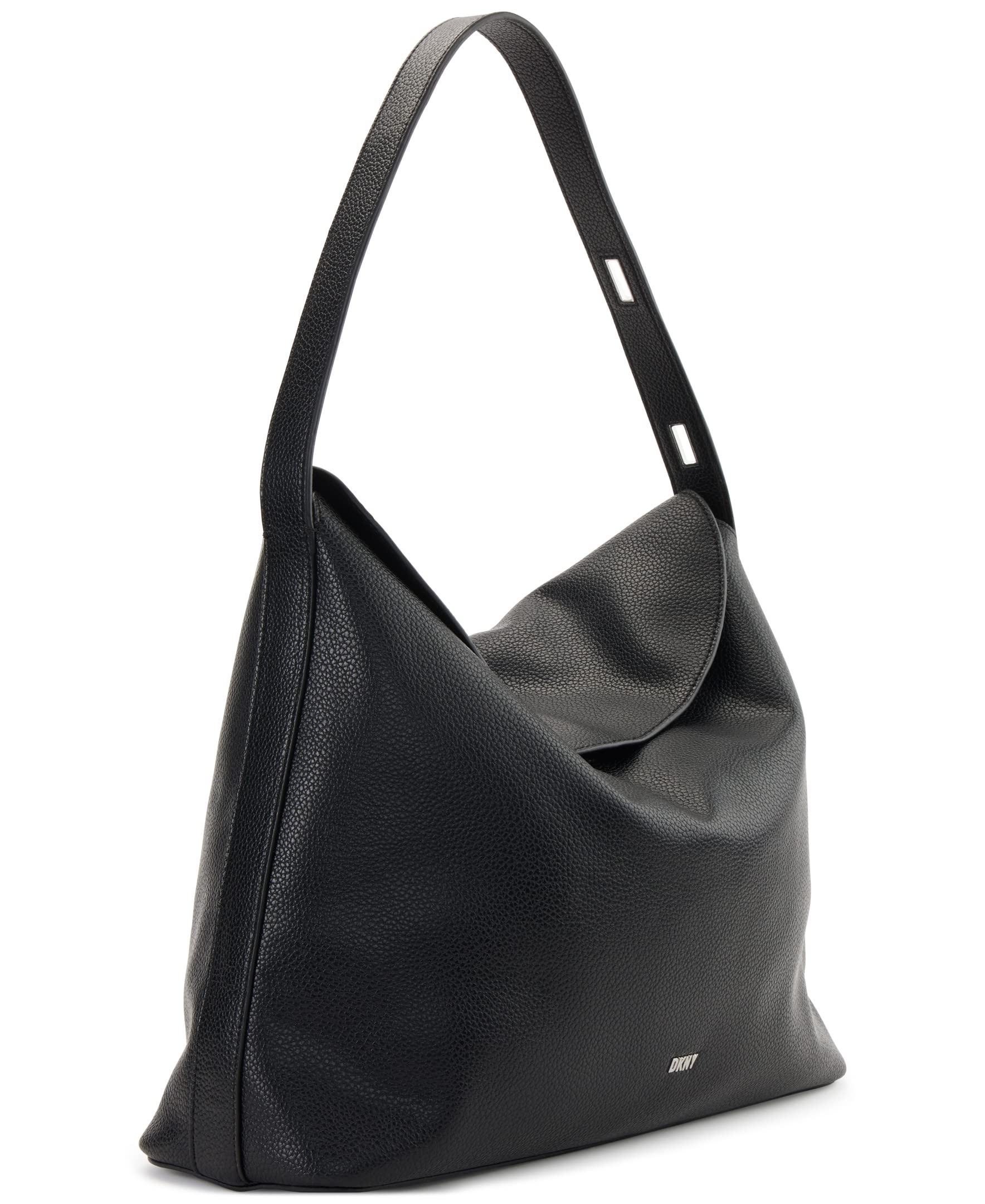 DKNY Tania Hobo, Black/Silver