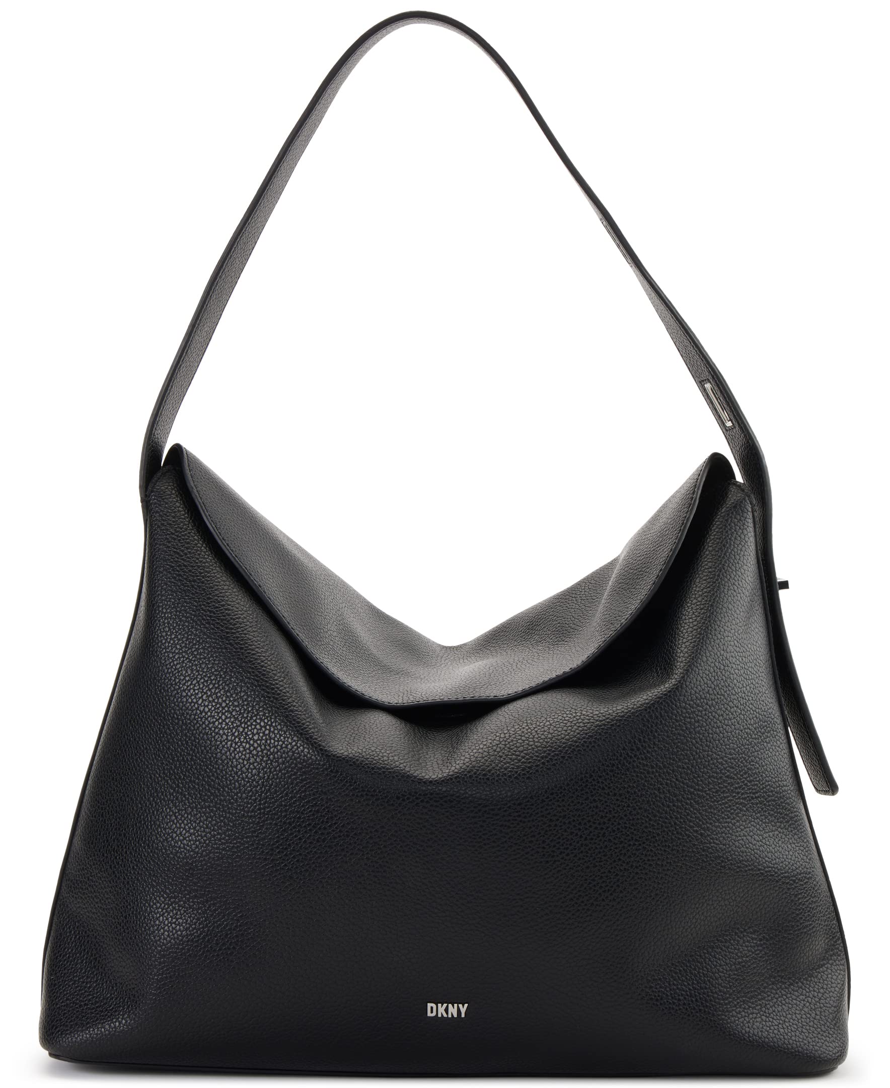 DKNY Tania Hobo, Black/Silver