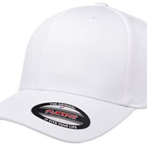 Flexfit Baseball, White, XL-XXL