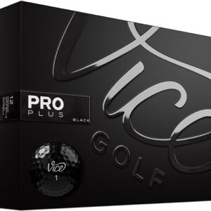 Vice Golf Limited Edition Pro Plus Golf Balls (Black)