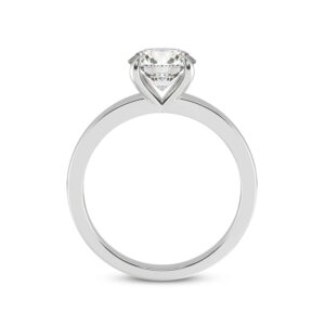 FRIENDLY DIAMONDS 1 Carat | IGI Certified Oval Shape Lab Grown Diamond Engagement Ring | 14K Or 18K in White, Yellow Or Rose Gold | Arielle Solitaire Diamond Engagement Ring | FG-VS1-VS2 Quality