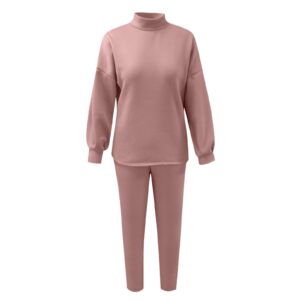 Womens Oversized Sweatsuits Batwing Sleeve Lounge Sets Casual Top and Pants 2 Pcs Outfits Sweatshirts Sweatpants with Pockets