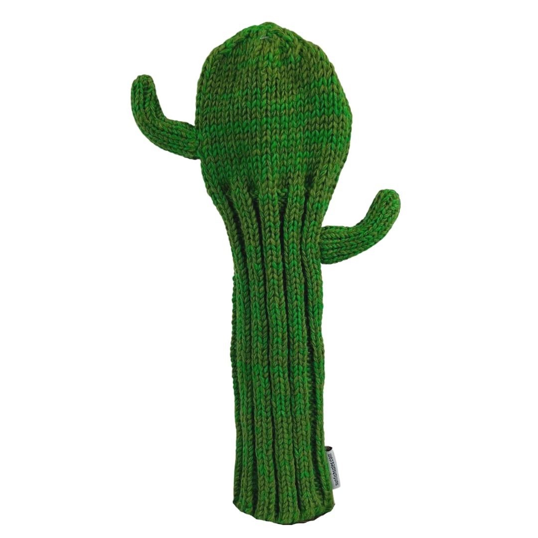 Cactus Knit Driver Golf Club Headcover by Sunfish