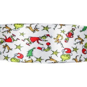 Dr. Seuss How The Grinch Stole Christmas Allover Character Design Headband For Women and Girls