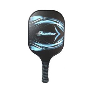 damikan dm2 pickleball paddle i lightweight fiberglass paddle i durable polymer honeycomb core i cushioned grip handle