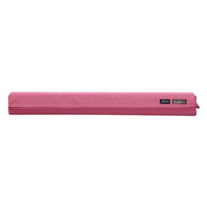 Z-Athletic Gymnastics Training Foldable Foam 8-Foot Floor Balance Beam for Kids, Pink