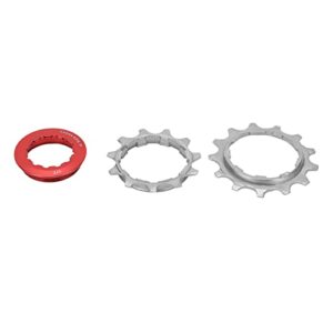 Road Bike Freewheel, Weight Reduction Cassette Freewheel Runs Smoothly Concave and Convex Tooth High Accuracy Tooth Ratio Anti Rust Treatment for Cycling