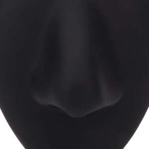 Black Silicone Nose Model,Simulated Soft Silicone Fake Nose Model for Piercing Acupuncture Practice,Nose Nose Stud Jewelry Display