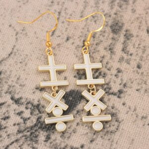 Math Teacher Gifts For Women Earrings Best Funny Cute Math Symbol Earrings Items Fun Math Earrings